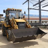 China Construction Works Carraro Axles Backhoe Loader With Variable Attachments for sale