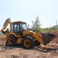 China Powerful Crab Backhoe Loader Sturdy Flexible Heavy Duty ISO9001 for sale