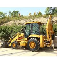 China Time Saving Backhoe Loader Digger High Efficiency With Loading Bucket for sale