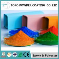 China RAL1005 Honey Yellow Pure Epoxy Powder Coating For Picnic Table Surface for sale