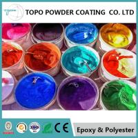 China Switchboards Epoxy Polyester Coating , RAL 1021 Colza Yellow Excellent Powder Coating for sale