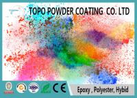 China RAL 1020 Olive Yellow Decorative Powder Coating Uniform Surface Structure for sale