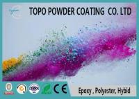 China RAL2008 Bright Red Orange Polyester Powder ,  Chemical Resistant Powder Coating for sale