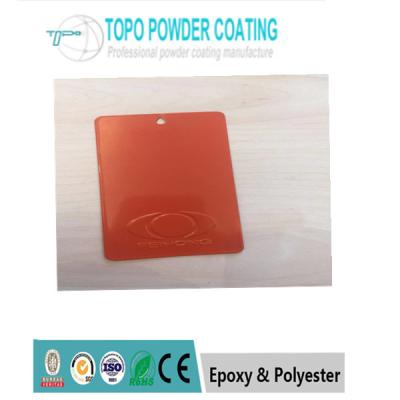China Polyester Commercial Powder Coating / Orange Color Textured Powder Coat for sale