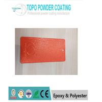 China Safe Low Gloss Easy Coat Powder Coating RAL2009 H Pencil Hardness For Metal Furniture for sale
