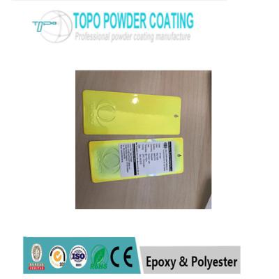China Ral1026 High Glossy Pure Polyester Powder Coating Non Toxic For Pipeline Industry for sale