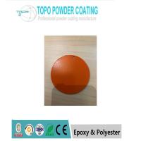 China Resin Texture Pure Epoxy Powder Coating RAL 2009 Orange Color for sale