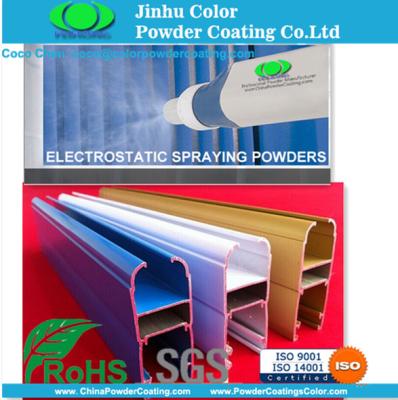 China Qualicoat Super Weather Resistant Durable Matt White Ral9010  Polyester Powder Coating For Aluminum Profile for sale