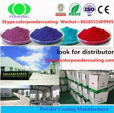 China Industrial Pure Polyester TGIC FREE Powder Coating For Metal Finish for sale