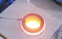 China 1600 Degree Silver Induction Furnace 2.5kg Continuous 15kw Induction Heater for sale