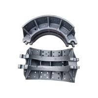 China Heavy Truck Parts Drum Brake Shoes For BPW Car Model Shaanxi Automobile Year 1991-2001 for sale