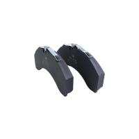 China 100% Inspection Black Heavy Duty Truck Disc Brake Pads for Trailer Chassis Parts for sale