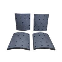 China 100 Pritsche/Fahrgestell Heavy Truck Brake Shoe Lining for Country Markets for sale