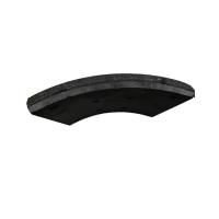 China 100 Pritsche/Fahrgestell Heavy Truck Brake Shoe Lining for Country Markets for sale