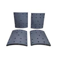 China Volvo Heavy Duty Car Fitment For Renault 19335 Brake Pad 8 Holes Brake Lining 194*175*18 for sale