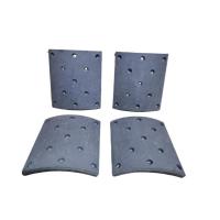 China Volvo Heavy Duty Car Fitment For Renault 19335 Brake Pad 8 Holes Brake Lining 194*175*18 for sale