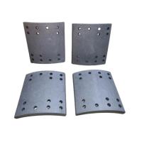 China Volvo Heavy Duty Car Fitment For Renault 19335 Brake Pad 8 Holes Brake Lining 194*175*18 for sale