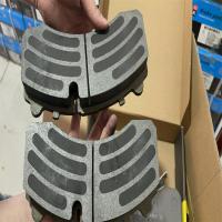 China WVA29162 Auto Ceramic Disc Brake Pads for Fuhua 12T Joint Heavy Truck Front Wheel for sale