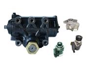 China Heavy Truck Parts LHD Power Steering Gear for Sinotruk HOWO and Shacman Cast Iron for sale