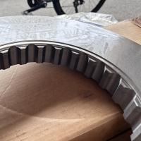 China DAF 1387439 / 1640561 Brake Disc for Truck Parts 430*35*131 Minimum Thickness 45 for sale