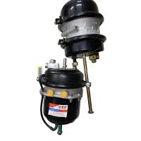 China Standard Steel WG9000360601/2 Heavy Duty Brake Parts Black Truck Air Spring Brake Chamber for Trucks for sale