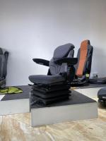 China John Deere Deluxe Mechanical Suspension Tractor Seat Adjustable Weight Suspension for sale