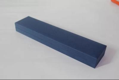 China Blue Hard Gift Boxes Rectangle Square Custom Cardboard Jewelry Boxes for sale