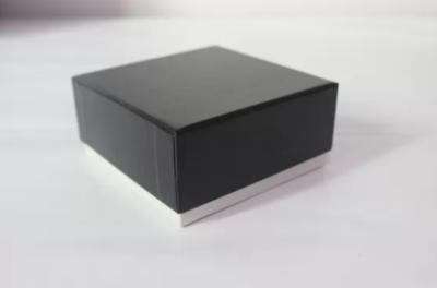 China Black Drawer Style Gift Box ODM Customized Kraft Paper Drawer Box SGS for sale