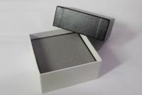 China Recyclable Paper Jewelry Gift Boxes ODM Velvet Jewelry Box For Necklace Ear Studs Ring Display for sale