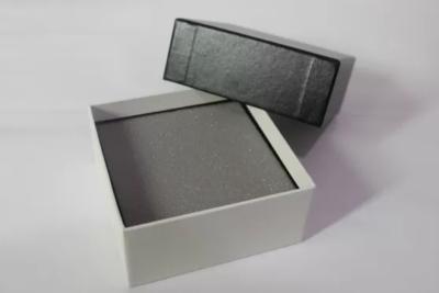 China Recyclable Paper Jewelry Gift Boxes ODM Velvet Jewelry Box For Necklace Ear Studs Ring Display for sale