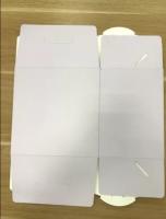 China White Cardboard Cake Boxes Logo Printed Kraft Paper Cake Boxes 11X7X3cm for sale