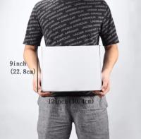 China Rectangle Custom Cardboard Shipping Boxes White Kraft Corrugated Shipping Boxes 12x9x3 Inches for sale