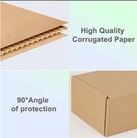 China 12x9x3 Inches Small Corrugated Cardboard Boxes Customized Cardboard Boxes For Mailing for sale