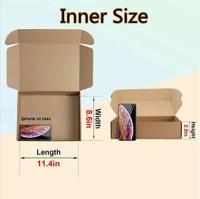 China CMYK Printed Custom Logo Cardboard Boxes Kraft Mailing Boxes For Small Business for sale