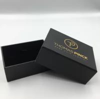 China Rigid Black Cardboard Gift Boxes Luxury Small Paper Gift Box ODM for sale