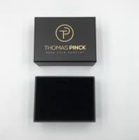 China Rigid Black Cardboard Gift Boxes Luxury Small Paper Gift Box ODM for sale
