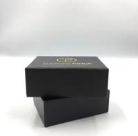 China Rigid Black Cardboard Gift Boxes Luxury Small Paper Gift Box ODM for sale