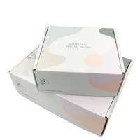 China Colorful Printed Logo Cardboard Gift Boxes 300 GSM Custom Corrugated Boxes for sale
