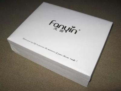 China White Rigid Gift Boxes Customized Luxury Gift Packaging Box for sale