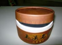 China Gold Cardboard Cylinder Tube Special Paper Round Hat Gift Box Luxury for sale