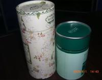 China Custom Size Rigid Paper Tube OEM Round Tube Gift Box For Tea for sale