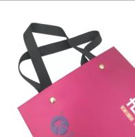 China Personalised Gift Branded Paper Bags SGS 4C 8 X 13.5 X 2.5inch for sale