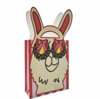 China Eco Friendly Branded Paper Bags Custom Printing Christmas Paper Tote Luxury for sale