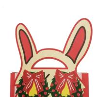 China Eco Friendly Branded Paper Bags Custom Printing Christmas Paper Tote Luxury for sale
