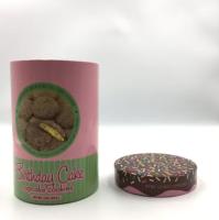 China Luxury Custom Paper Tube Cylindrical Tea Paper Tube For Food And Beverage Packaging for sale