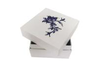 China White Color Cardboard Box ODM Base And Lid Box Customized Size for sale