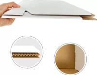 China Customized Corrugated Box Mailers White Cardboard Shipping Boxes for sale