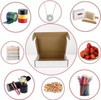 China Customized Corrugated Box Mailers White Cardboard Shipping Boxes for sale