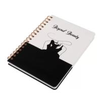 China Personalized Organizer Planner Book Luxury Spiral Hardcover Notebook 157GSM for sale