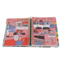 China Personalized Organizer Planner Book Luxury Spiral Hardcover Notebook 157GSM for sale